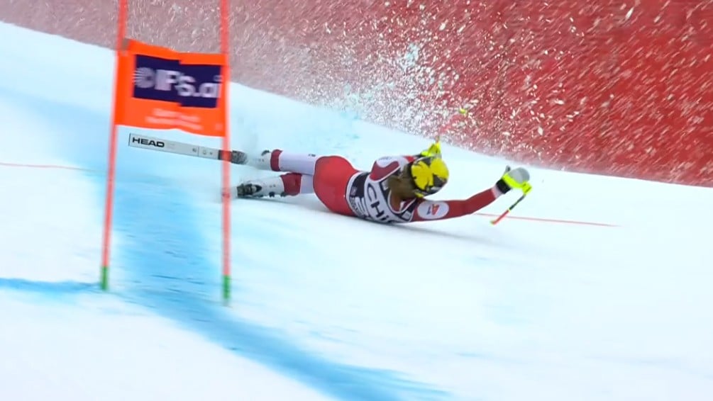 Nasty fall in Garmisch - Diagnosis is in: Ortlieb breaks her lower leg ...