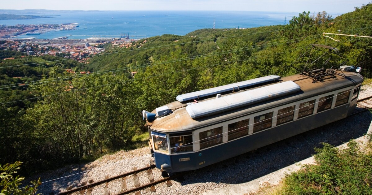 After nine years - Trieste’s urban railroad back in operation | krone.at