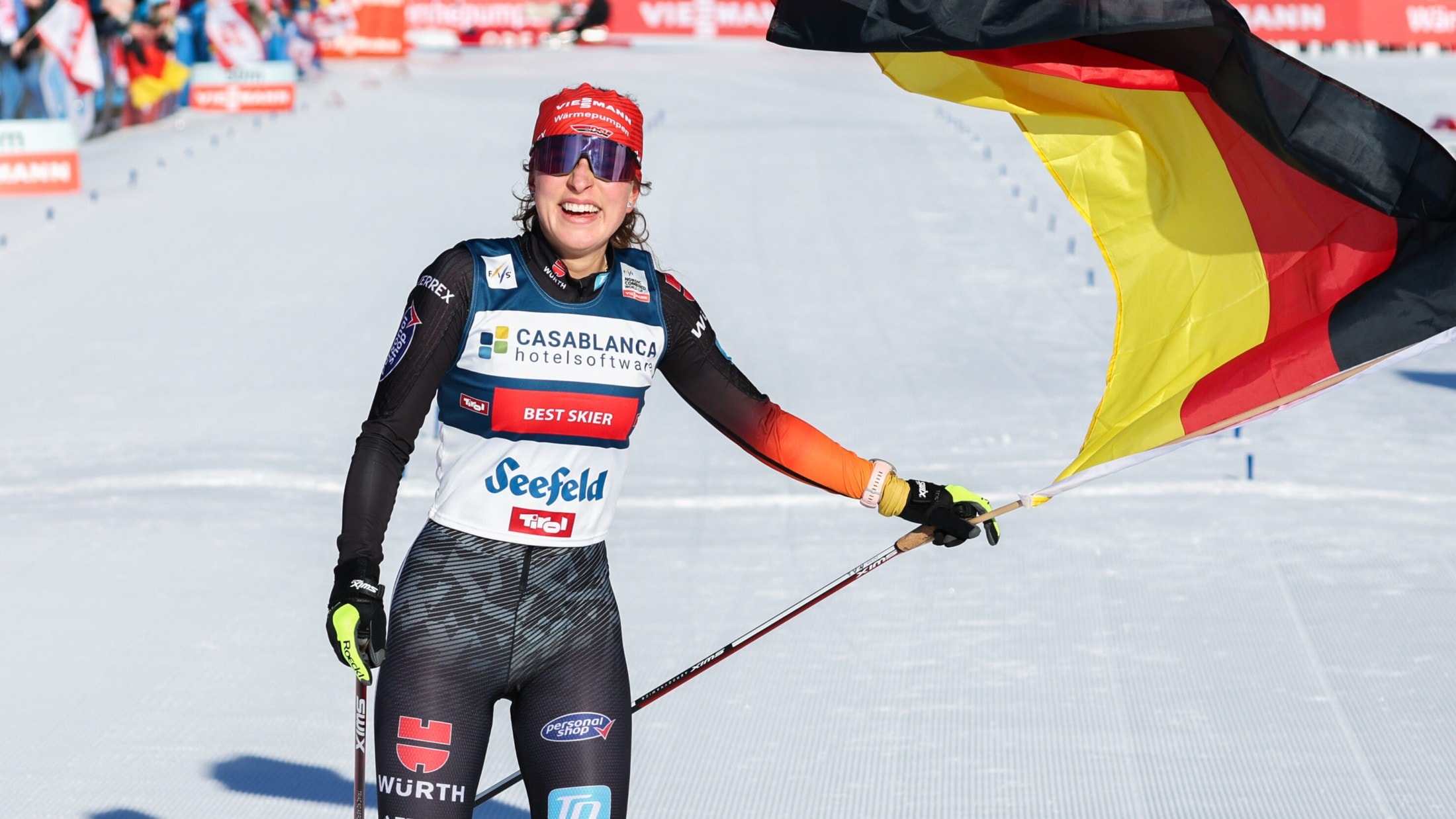 Nordische Kombination - Armbruster erste Triple-Gewinnerin in Seefeld ...