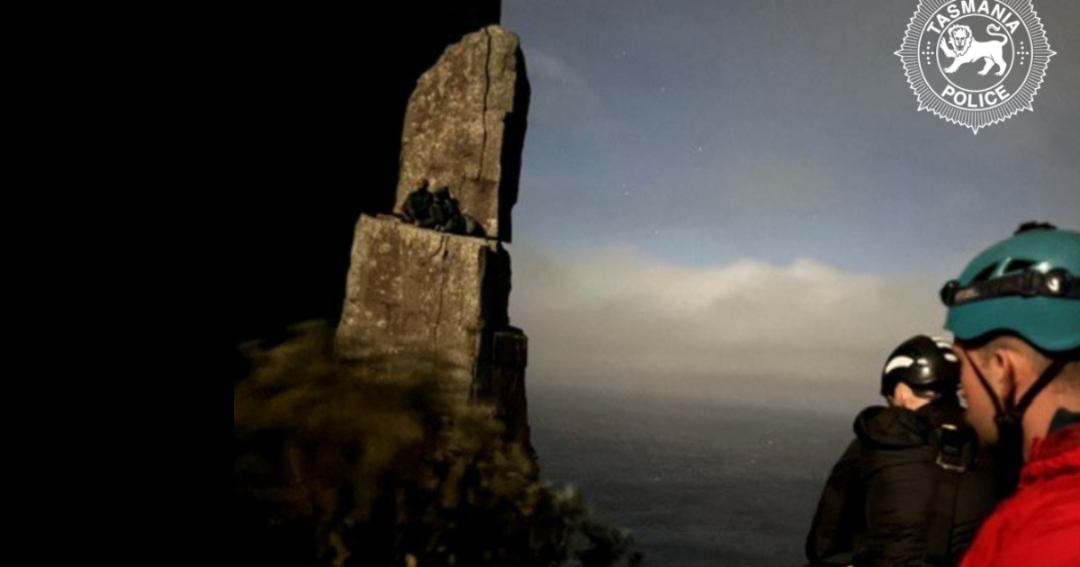 Operation at the "Totem Pole" - Climbers had to be rescued from rock ...