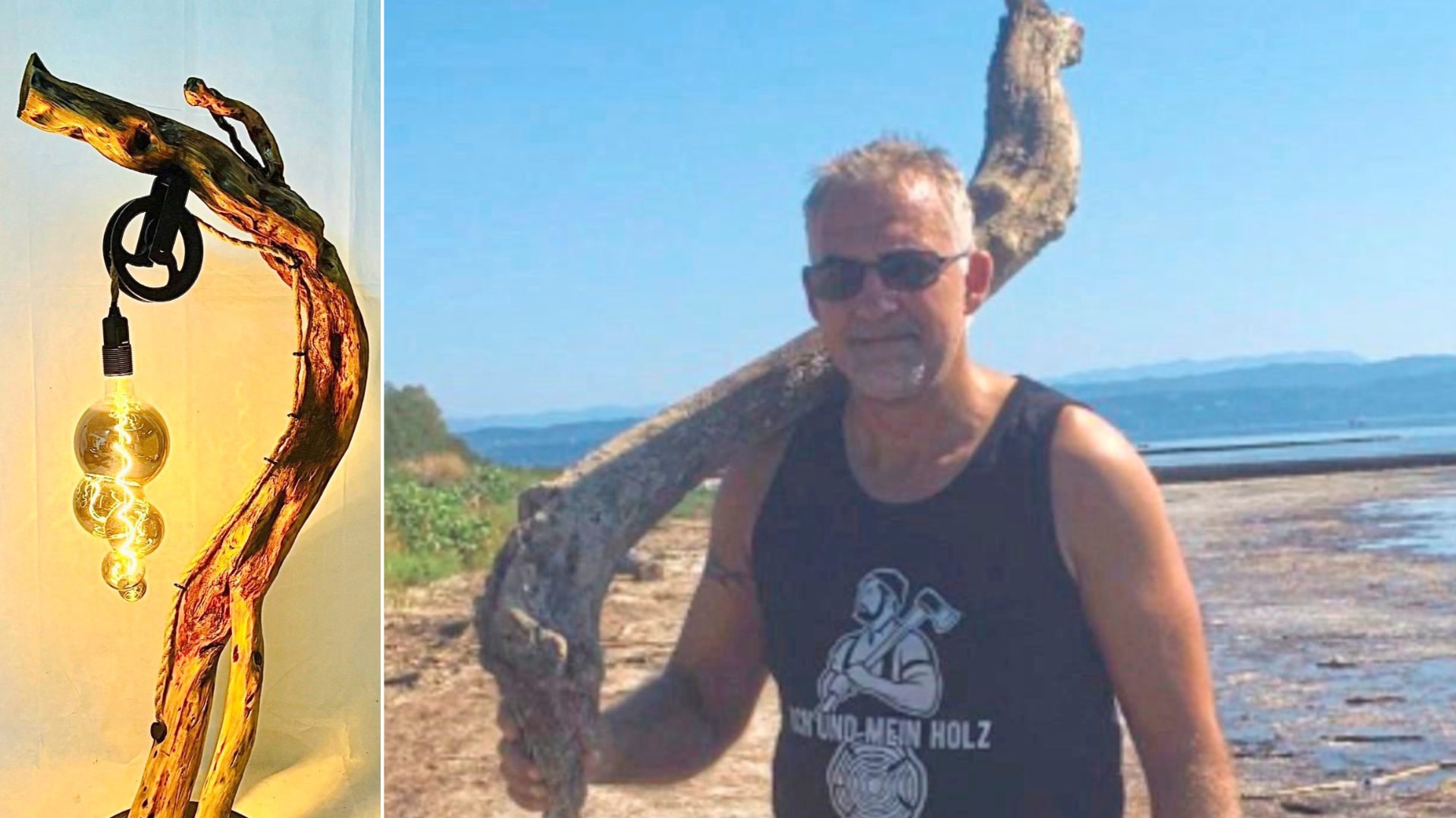 Echte Meisterwerke - Kurios! Ex-Eishockey-Star entwirft jetzt Lampen ...