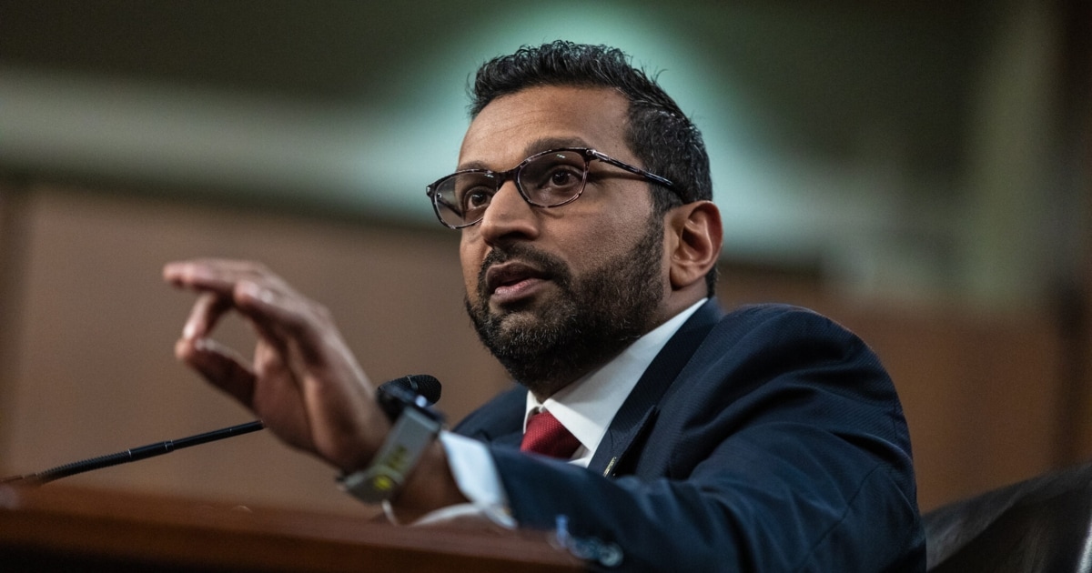 Extremist Kash Patel - Trump’s children’s book author confirmed as FBI ...