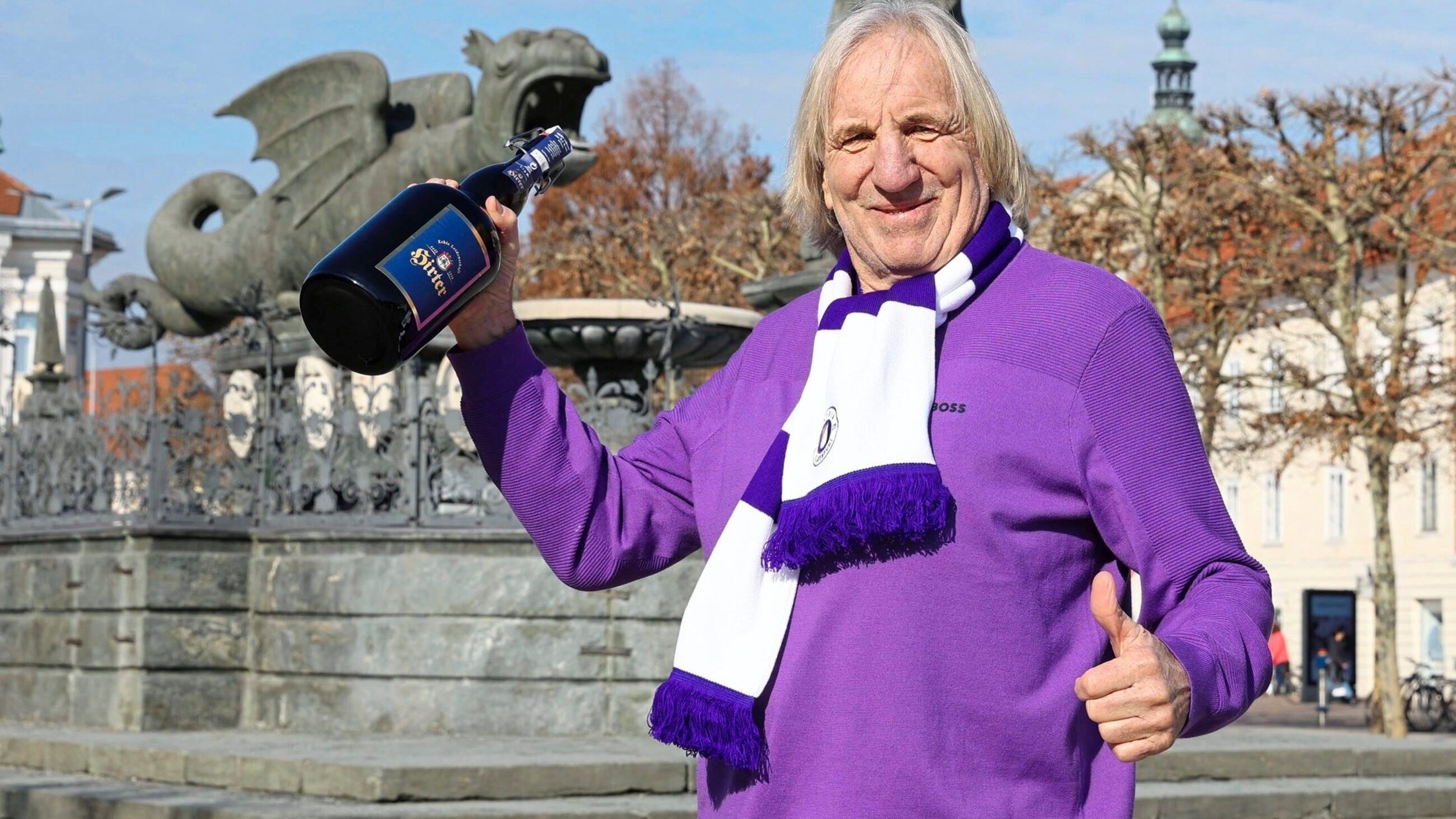 „Wir bleiben oben!“ - Klagenfurt-Legende wettet um 100 Liter Freibier ...