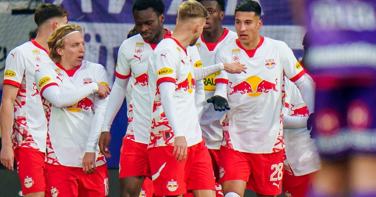 Angstgegner - Red Bull Salzburg beendet Erfolgsserie der Austria | krone.at