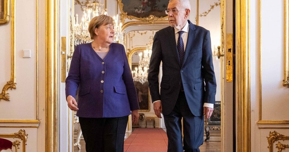 Besuch in Wien - Angela Merkel kam, las und ließ sich feiern | krone.at