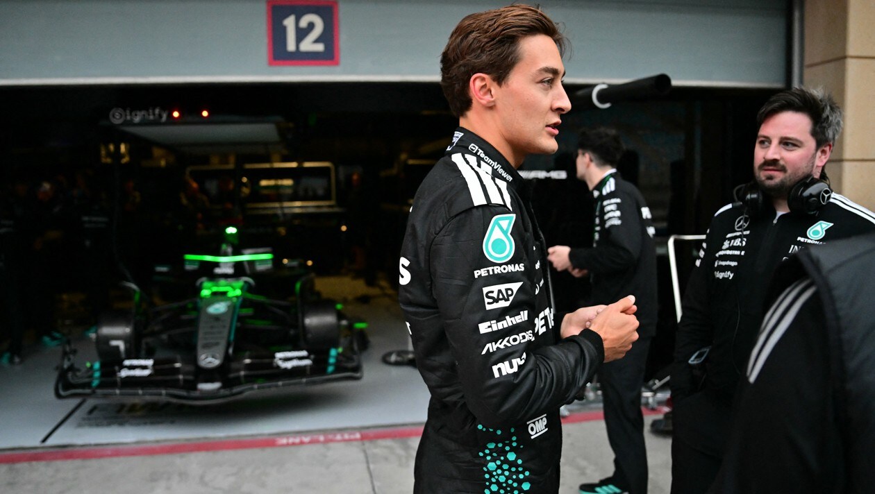 Red flag in Bahrain - Suddenly dark! Embarrassing breakdown during F1 ...