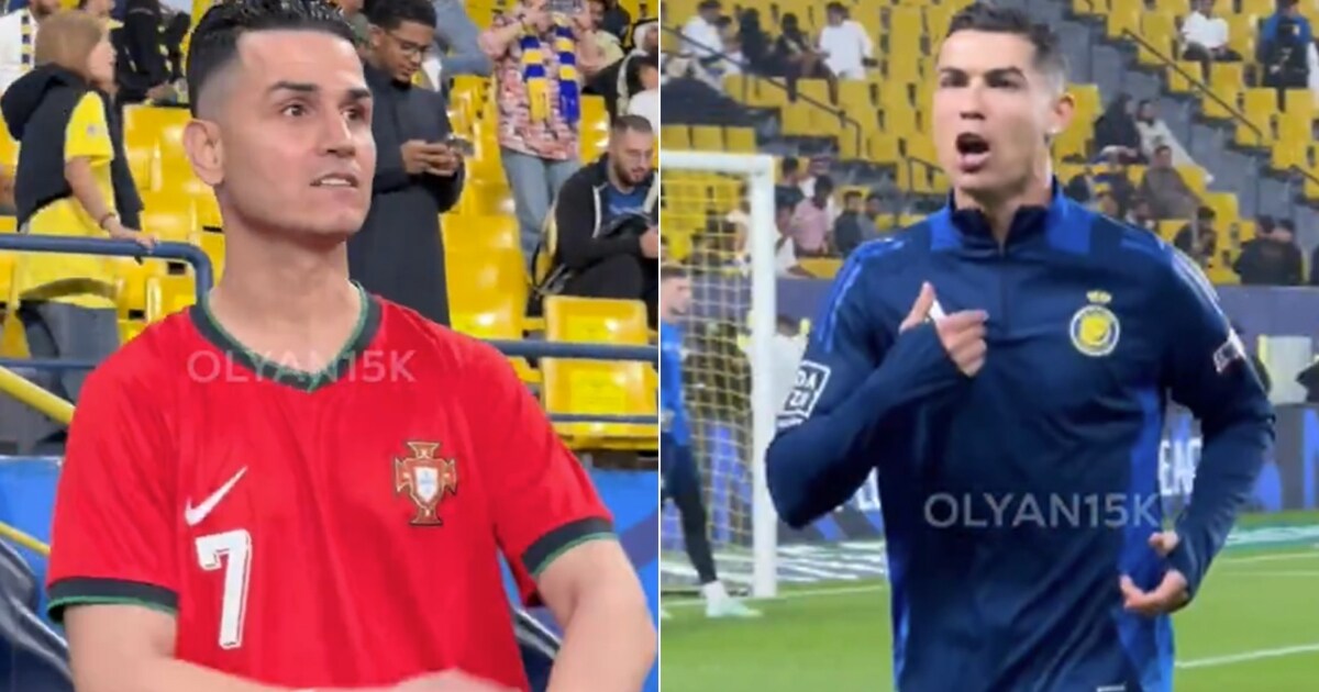 Armer Doppelgänger - Ronaldo zu Ronaldo-Double: „Du bist hässlich ...