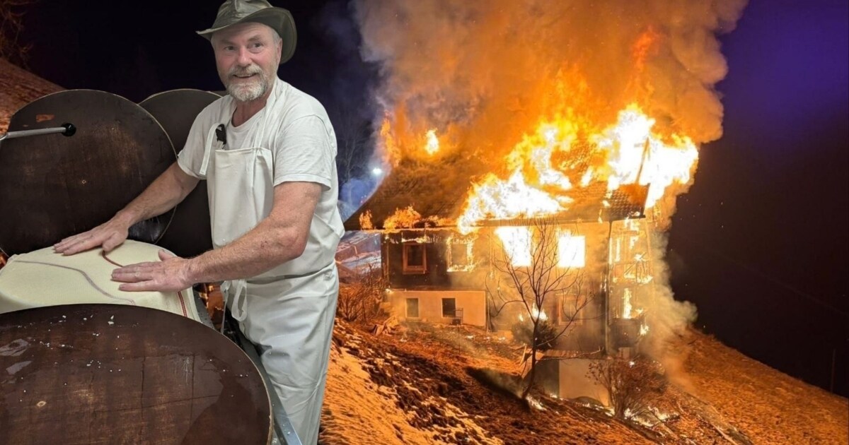 Nach Flammeninferno - Käseverkauf soll nach Bauernhaus-Brand helfen ...