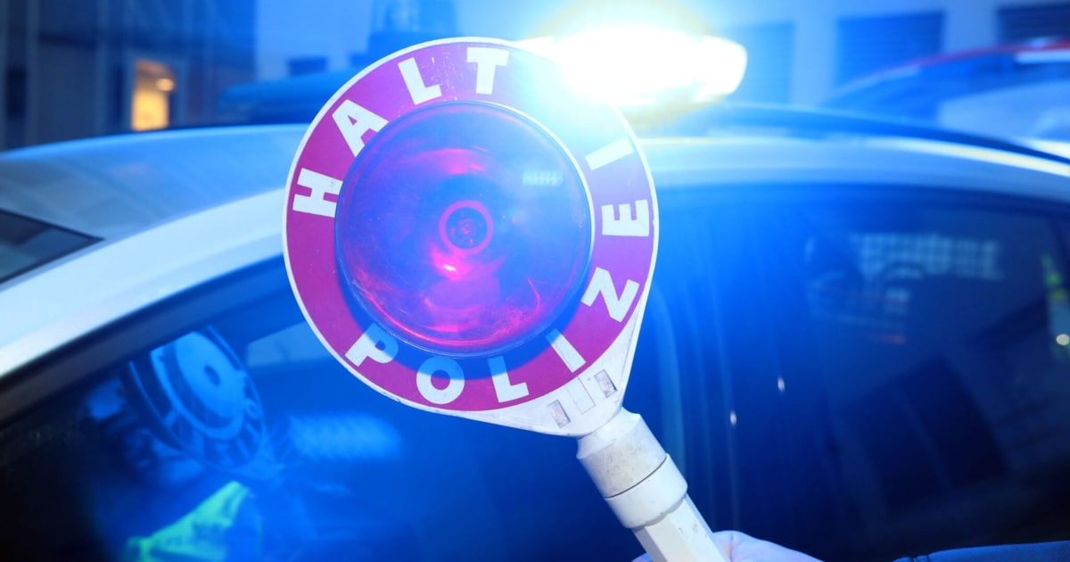 During radar measurement - Speeding driver was caught at 131 km/h ...