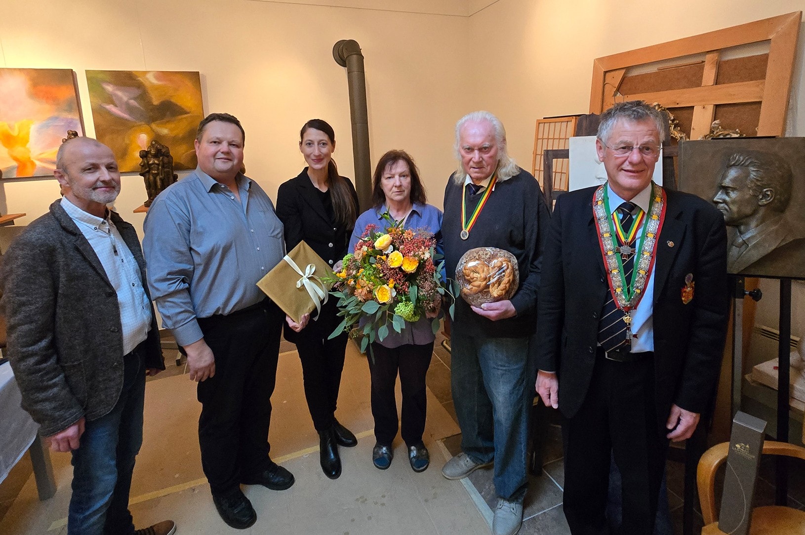 Sculptor Josef Lehner - He is far from finished at the age of 90 | krone.at