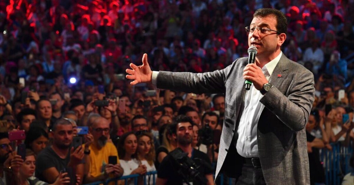 Auch Terrorvorwürfe - Erdogan-Rivale Imamoglu in Istanbul verhaftet ...