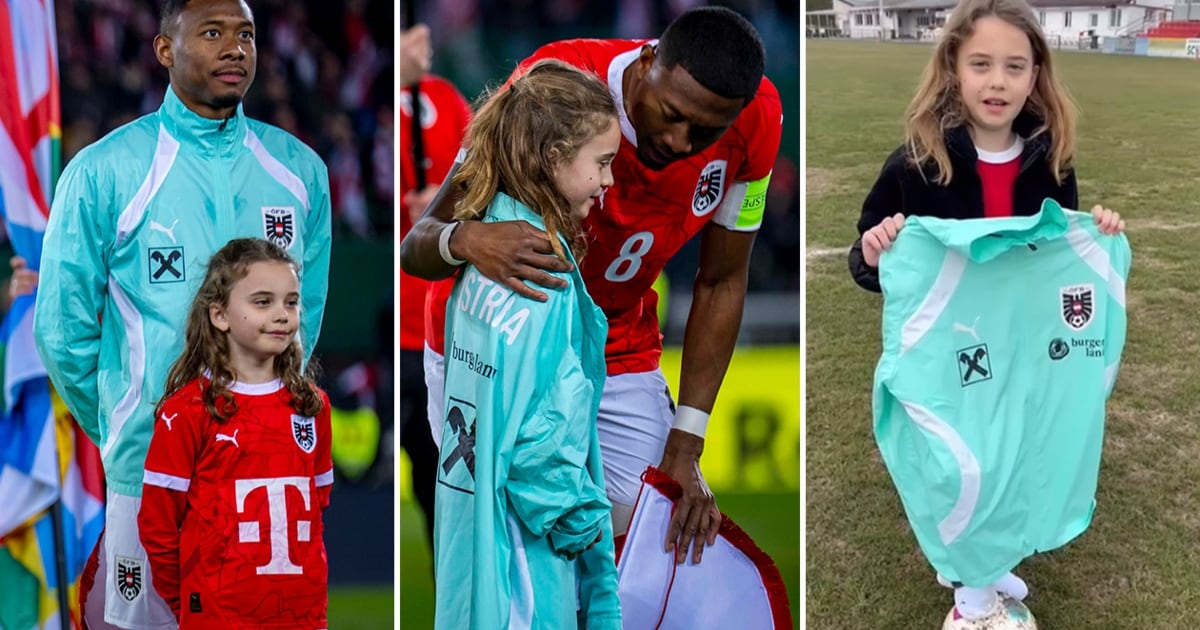 Jacke als Geschenk - Kapitän und Gentleman! „David war sehr nett ...