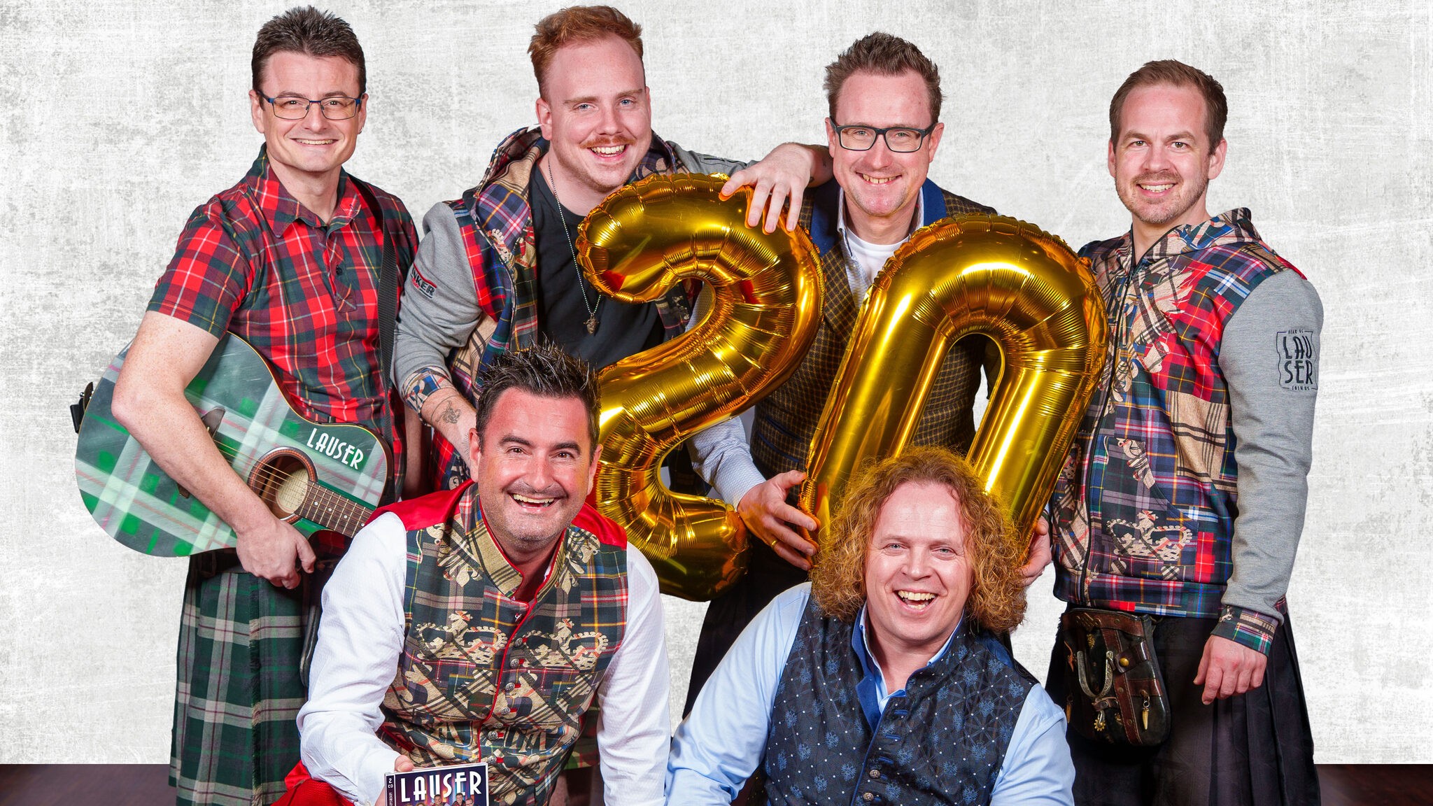 Jubiläum mit CD - „Die Lauser“ rocken schon seit 20 Jahren im Kilt ...