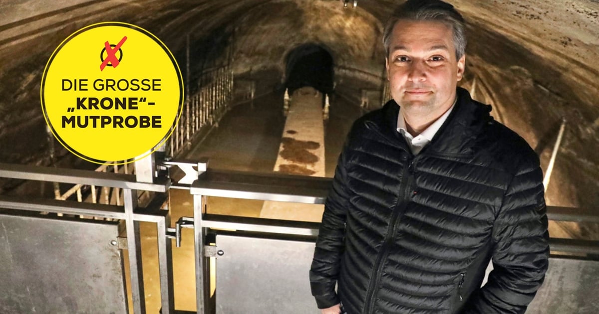 „Krone“-Mutprobe - Spinnen! Ratten! Nepp gefangen in der Kanalisation ...