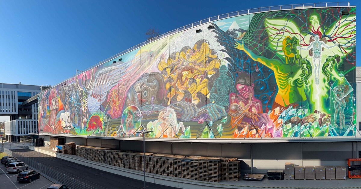 Mural Harbor in Linz - Neue Street-Art für das große Freiluftmuseum ...