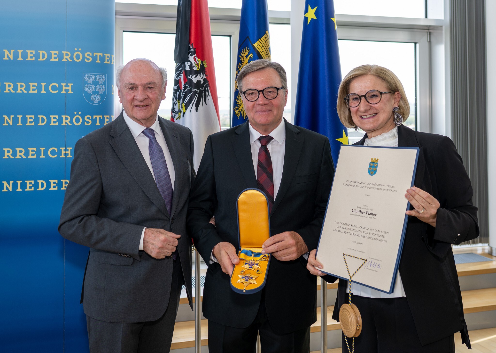 Bundesländer-Treffen - Höchstes Ehrenzeichen für Ex-Landeshauptleute ...