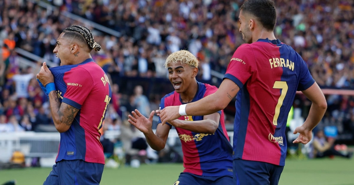 Trotz Mbappe-Hattrick - Sieben-Tore-Spektakel! Barca gewinnt El Clásico | krone.at