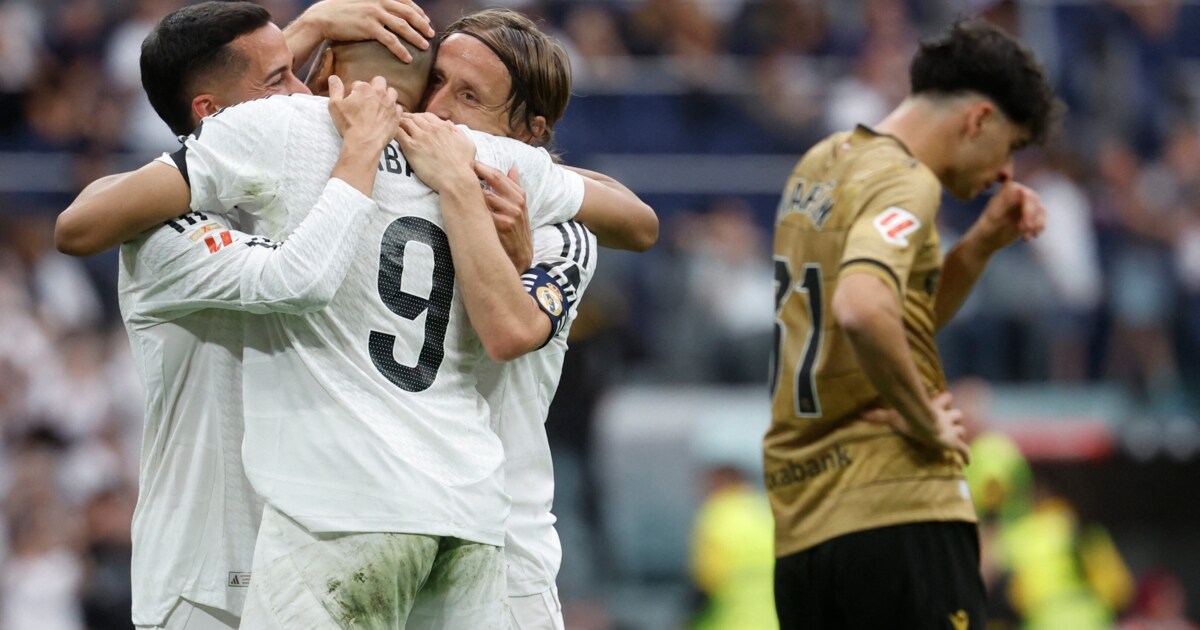 Mbappe-Doppelpack - Real verabschiedet Modric und Ancelotti mit Sieg | krone.at