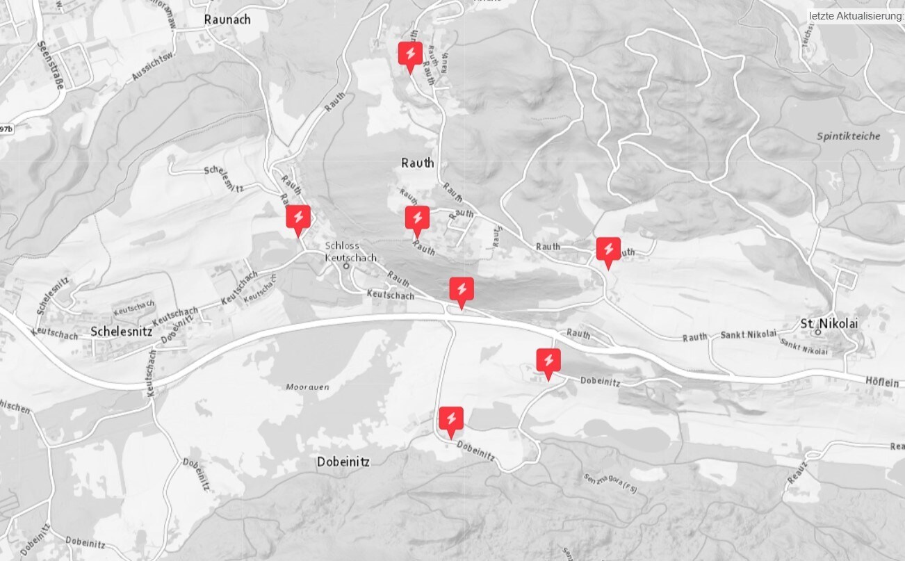 Monteure im Einsatz - Stromausfall in Orten der Gemeinde Keutschach ...
