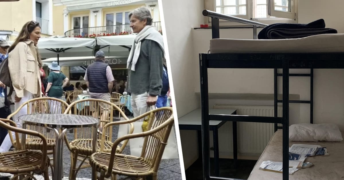„Krone“ vor Ort - Zuerst Capri, dann Haft: Grasser bereits in Zelle ...