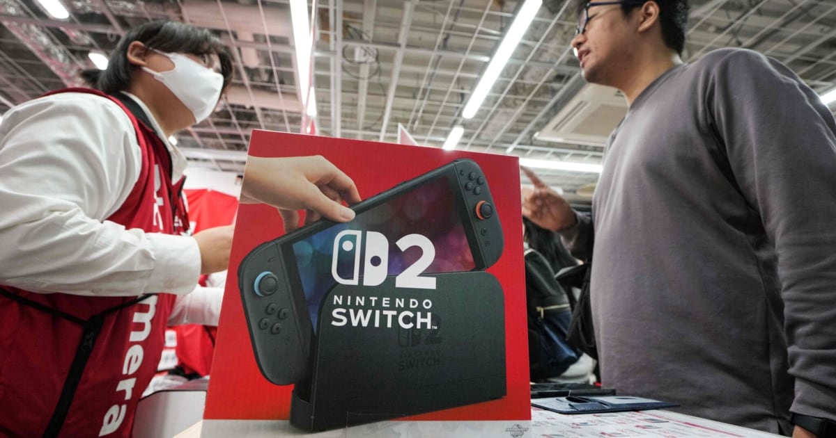 3,5 Mio. in vier Tagen - Nintendo feiert mit der Switch 2 ...