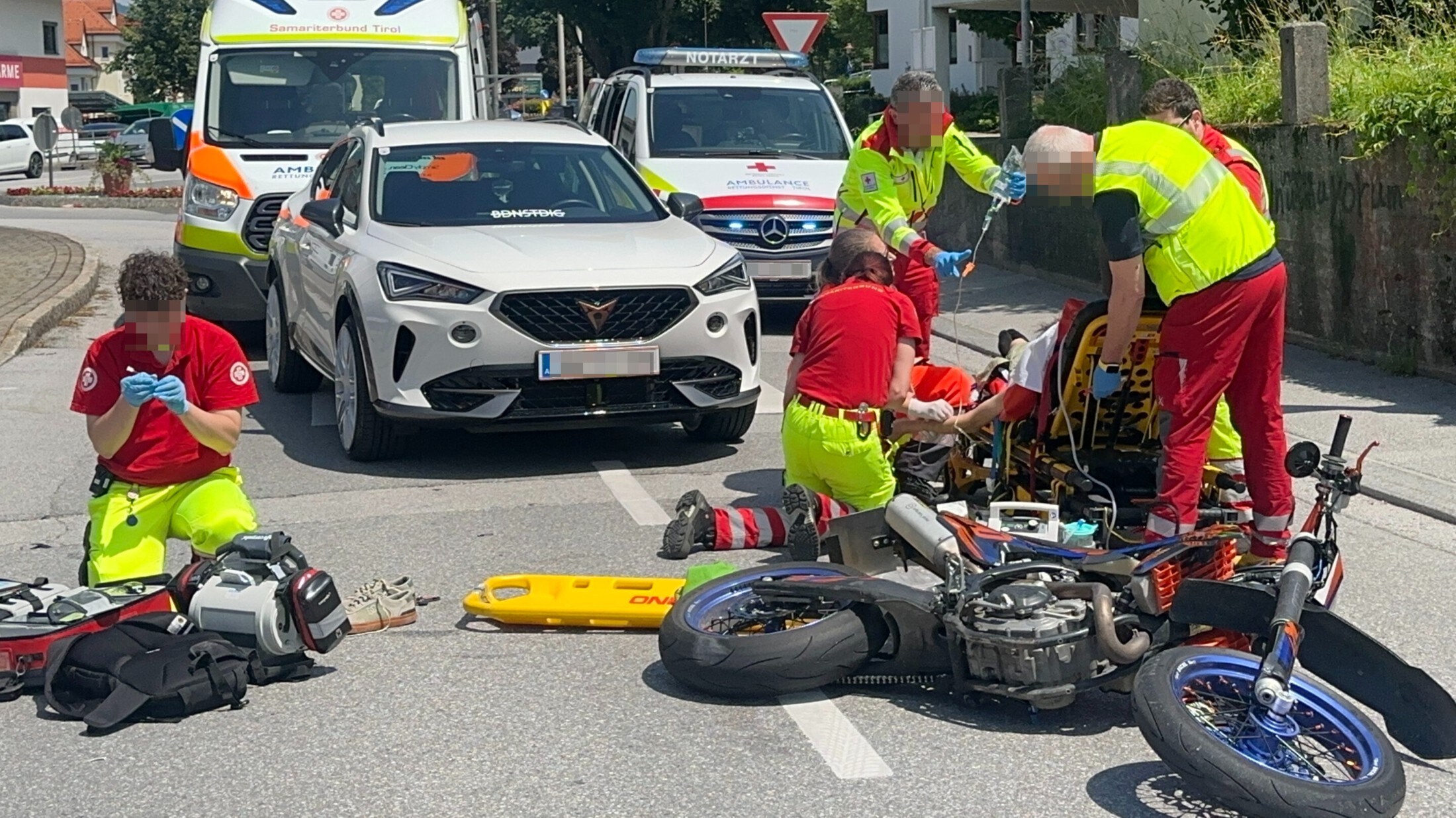 Dieb (46) verletzt - Erst Motorrad gestohlen, dann Unfall verursacht | krone.at