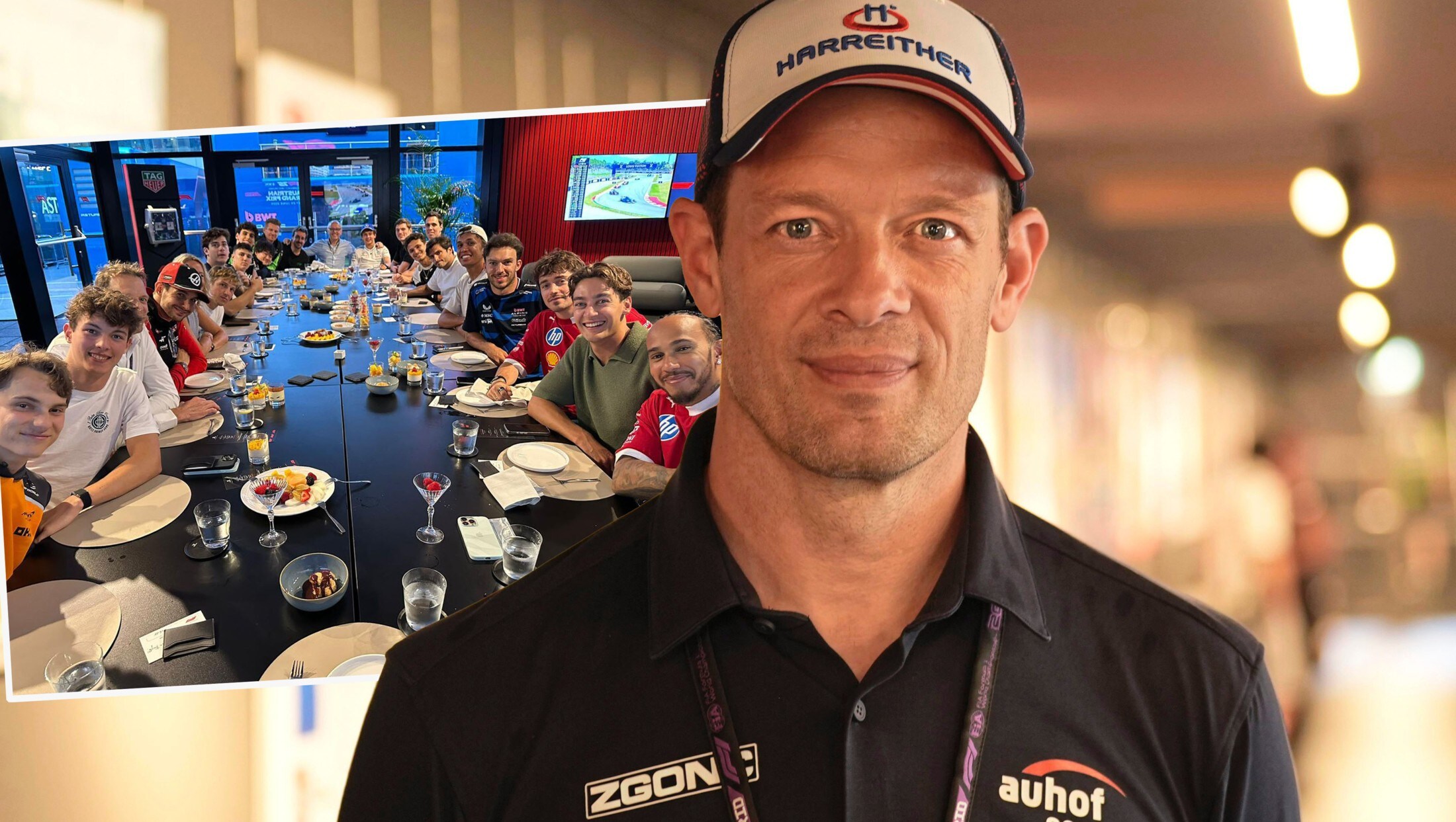 Nach Formel-1-Dinner - Wurz scherzt: „Er hat mir keinen Platz gelassen ...