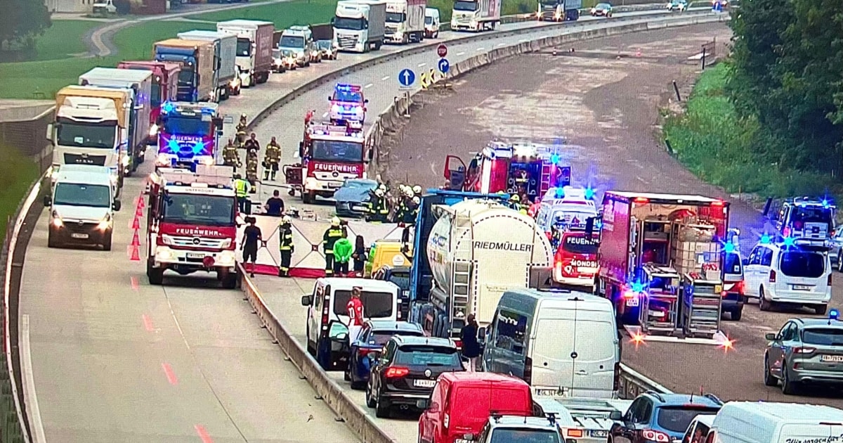 Baustellenbereich - Zwei Verletzte bei Geisterfahrer-Unfall auf A1 ...