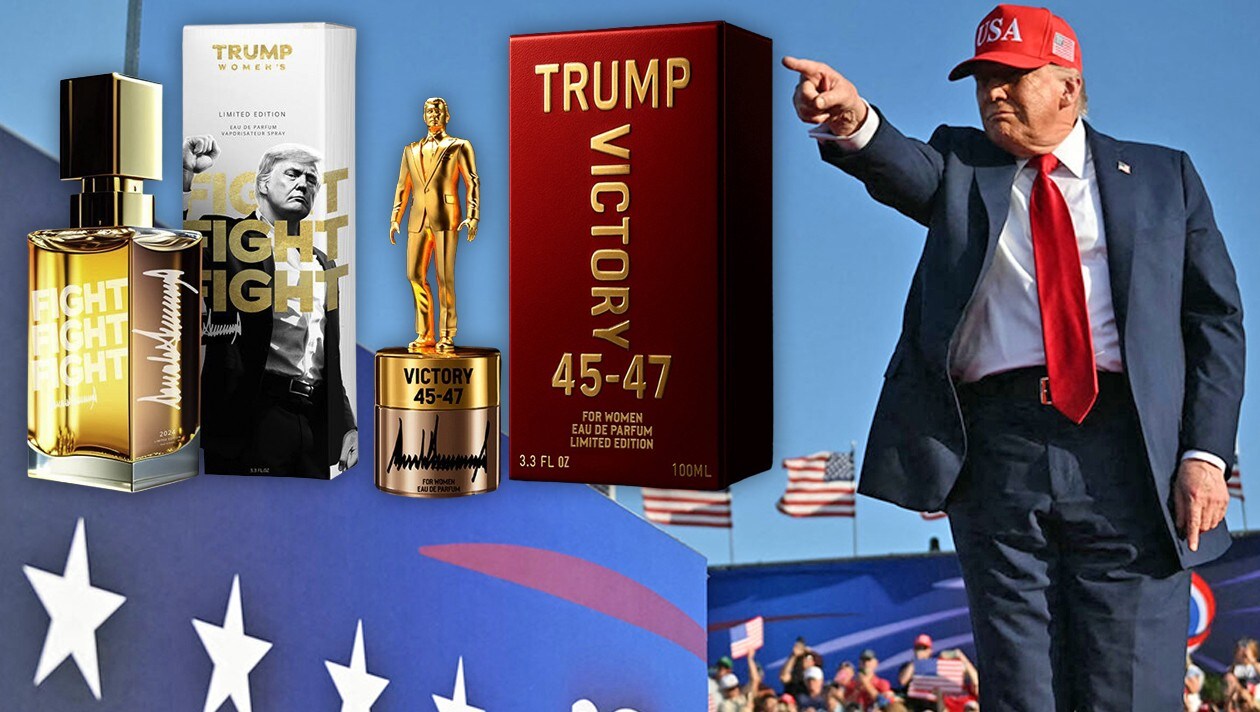 Eigener Online-Shop - „Sieg“: Donald Trump verkauft Parfum um 250 ...