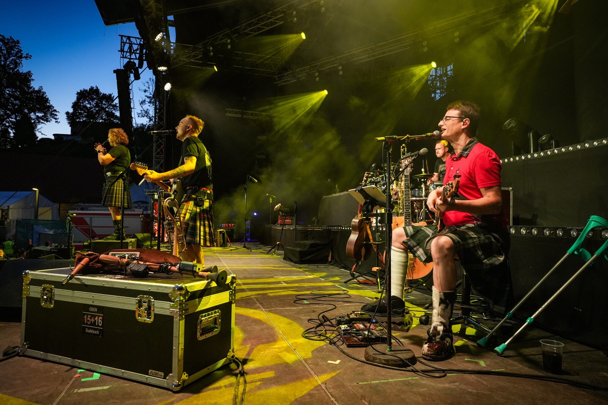 In der Südsteiermark - Sie erraten nie, wie dieser Musiker zur Bühne ...