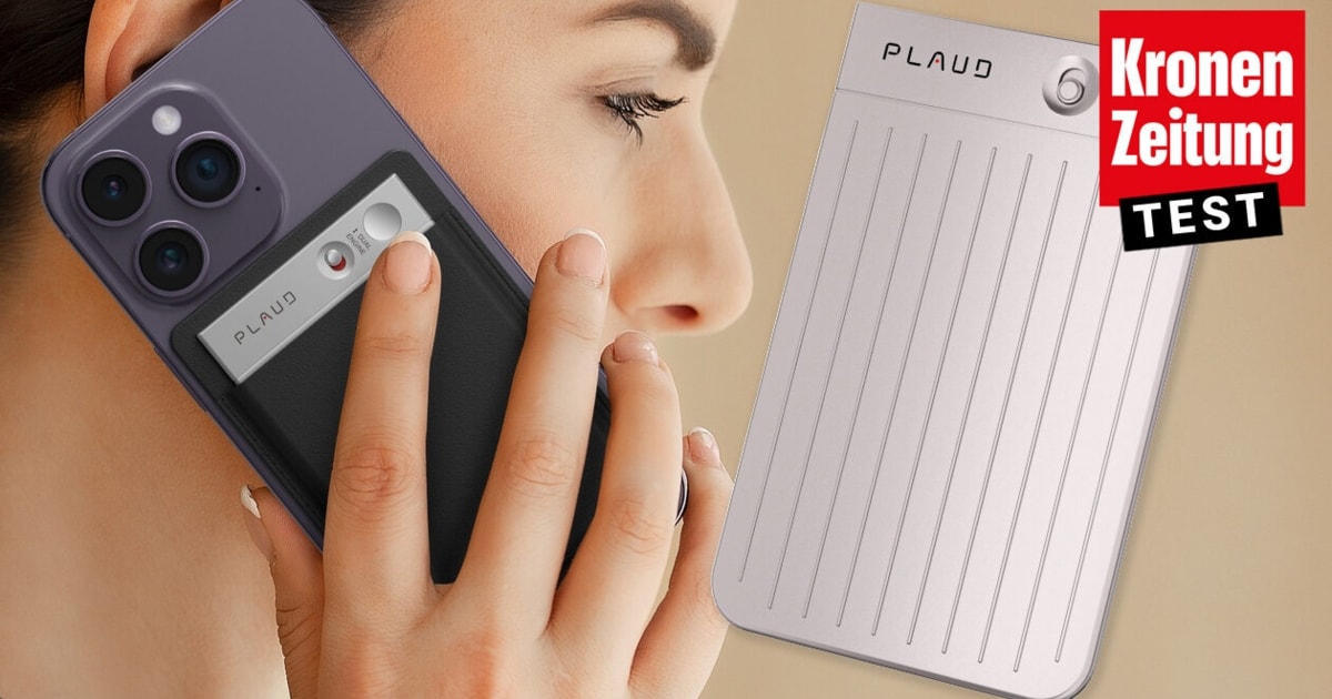 Plaud Note im Test - KI zum Mitnehmen: Das kann das smarte Diktiergerät ...