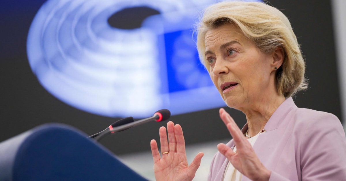 Wie erwartet - Misstrauensantrag gegen von der Leyen abgelehnt | krone.at