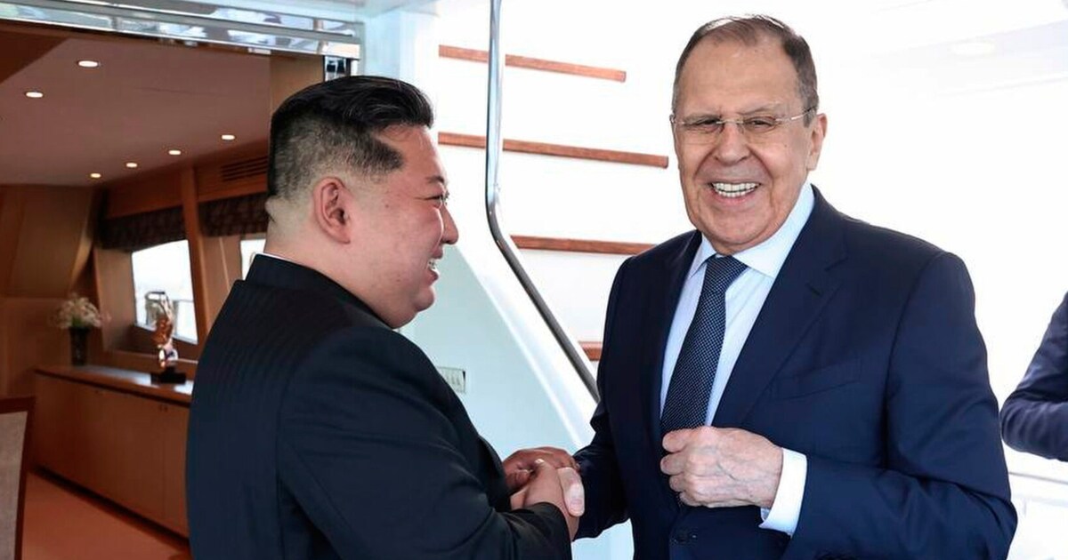 „Grüße von Putin“ - Lawrow: Nordkorea unterstützt Kriegsziele | krone.at