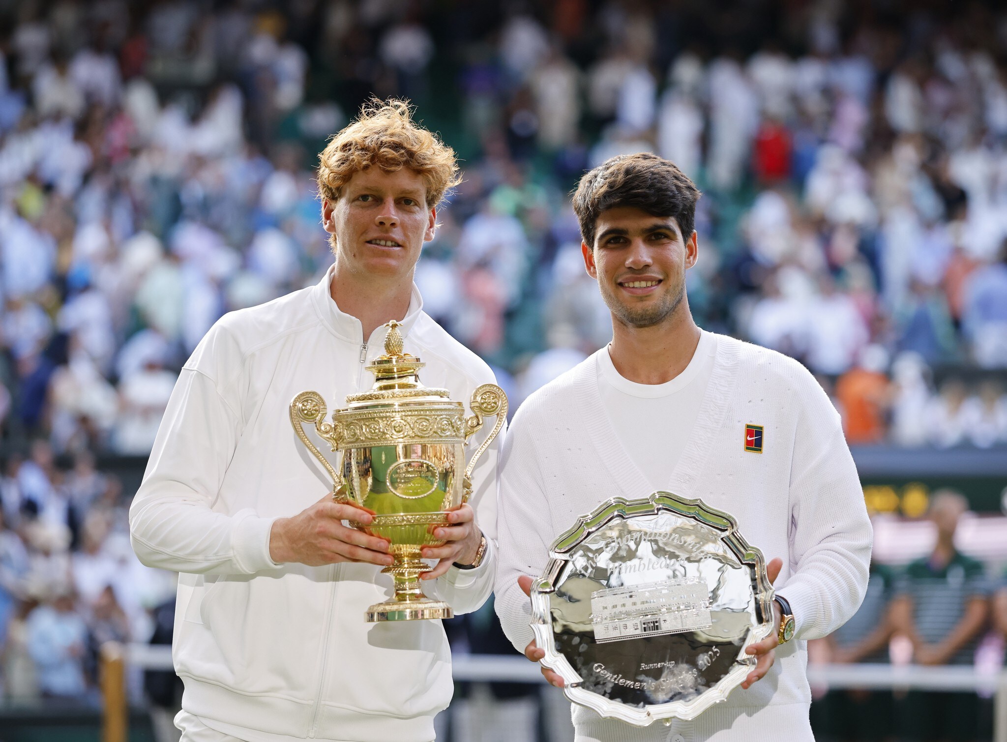 Paris-Revanche perfekt - Erster Wimbledon-Titel! Sinner entthront Alcaraz | krone.at