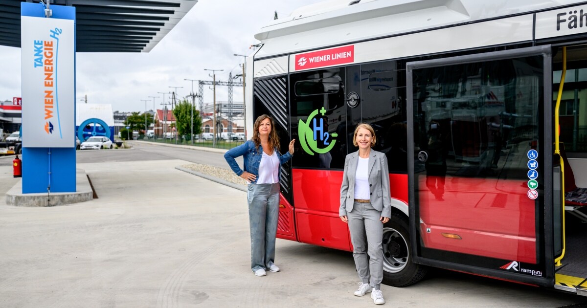 Neuheit in der Flotte - Leise und sauber durch die Wiener Innenstadt ...