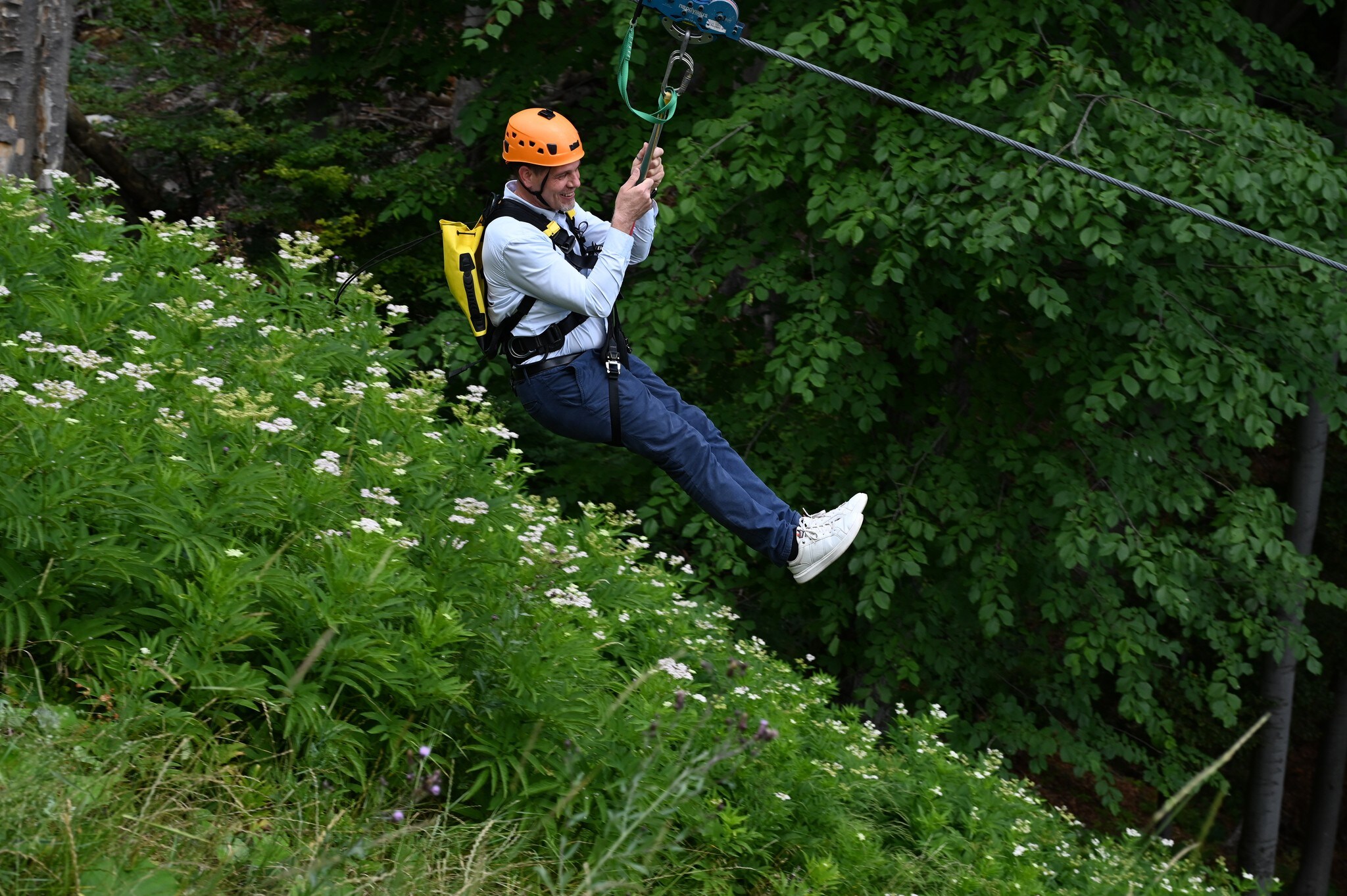 „Grenzgeniale“ Idee - Mit dem Bus zur längsten Zipline Sloweniens ...