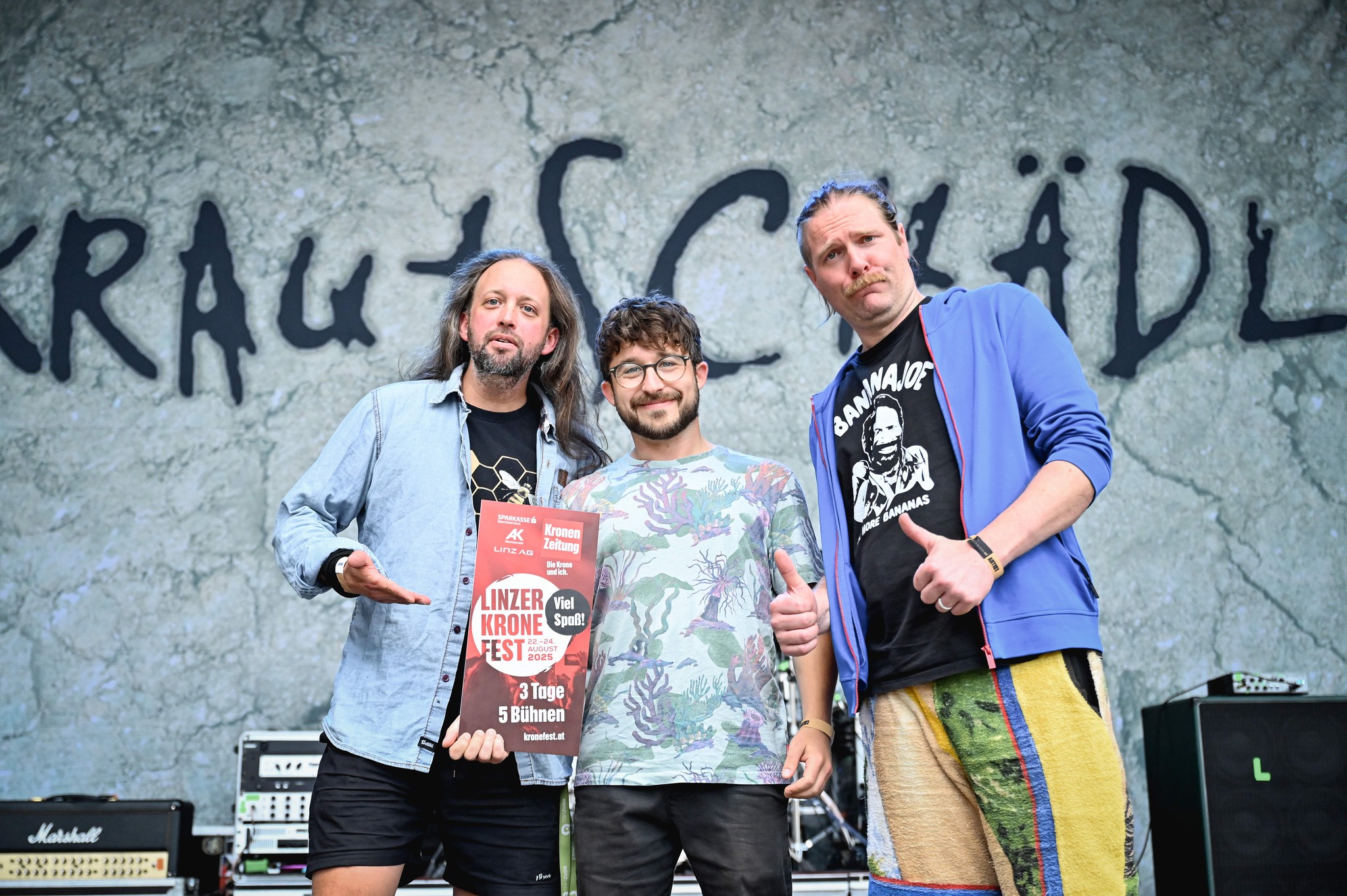Krautschädl dabei - Zwischen „Goschenrock“ und Prosecco-Ritualen | krone.at