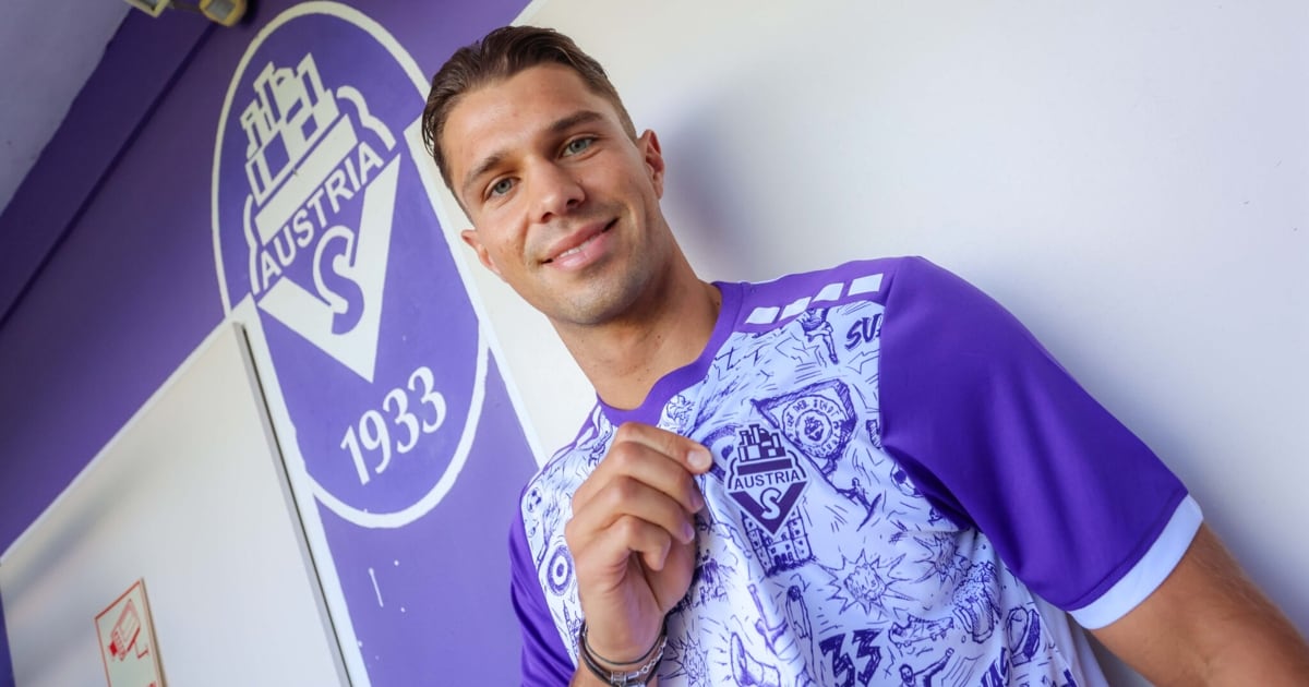 Austria Salzburg - Luca Meisl: Mit der 55 ins violette Abenteuer | krone.at