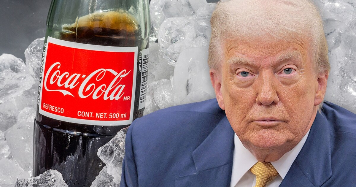 Rohrzucker kommt - Donald Trumps Cola-Wunsch geht in Erfüllung | krone.at