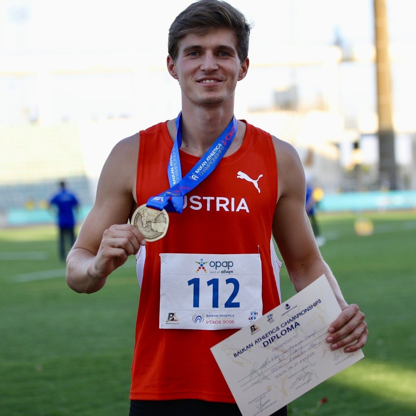 Starker Auftritt - Strametz holt Gold bei Balkan-Meisterschaften | krone.at