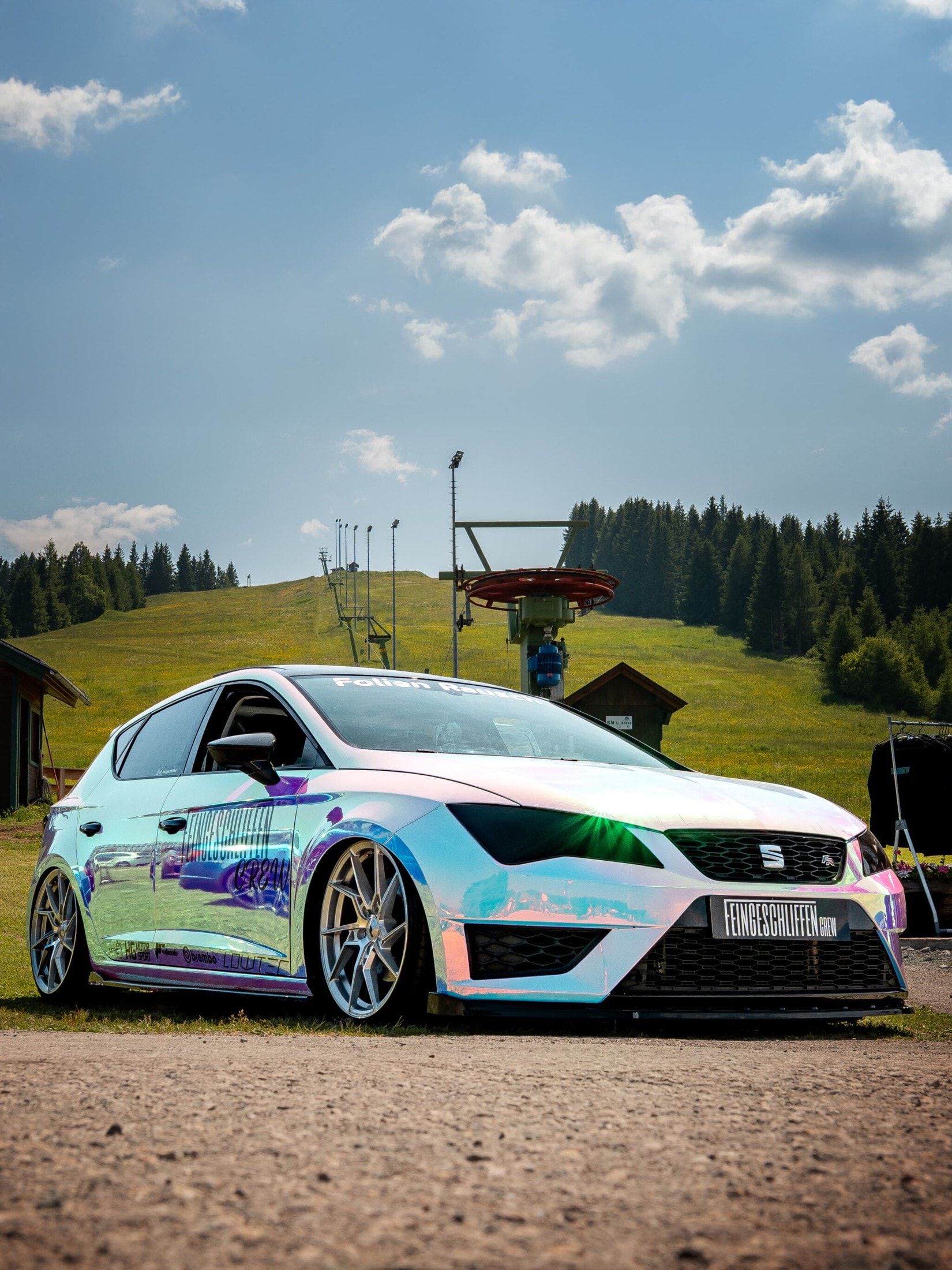 Tuning und Umbau - PS-starkes Autotreffen unter dem Wasserfall | krone.at