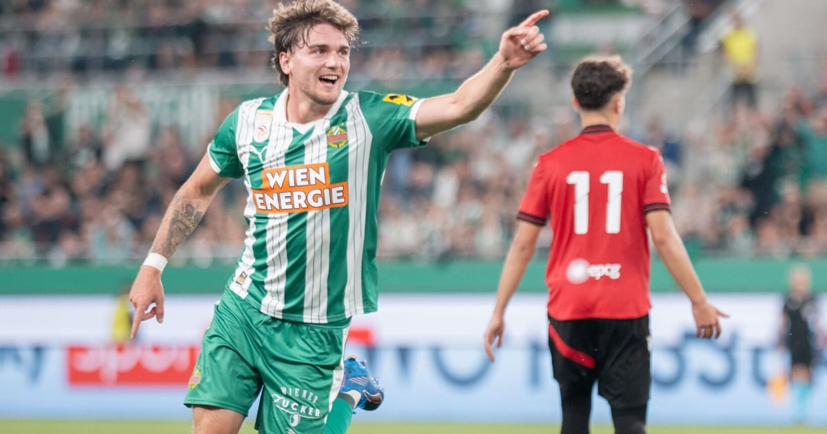 Conference League - 4:2! Rapid lässt gegen FK Decic nichts anbrennen ...