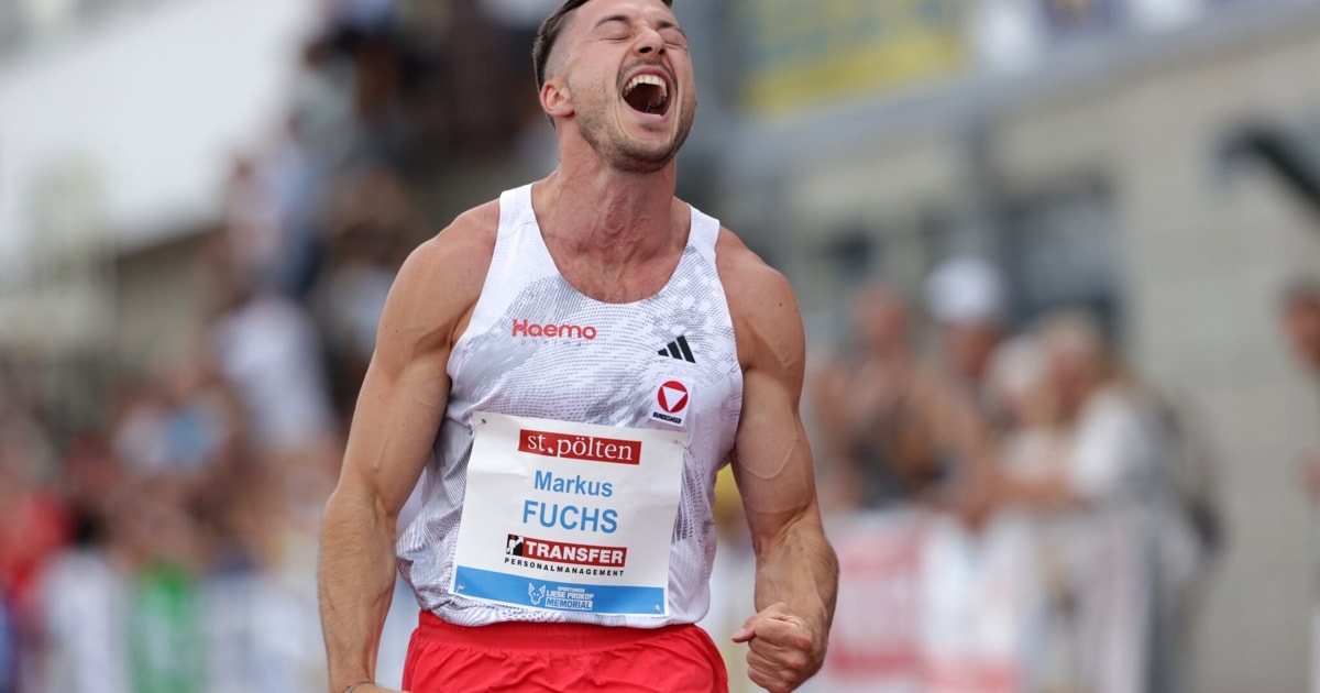 Sprinter Markus Fuchs - Österreichs schnellster Mann zog die Notbremse ...