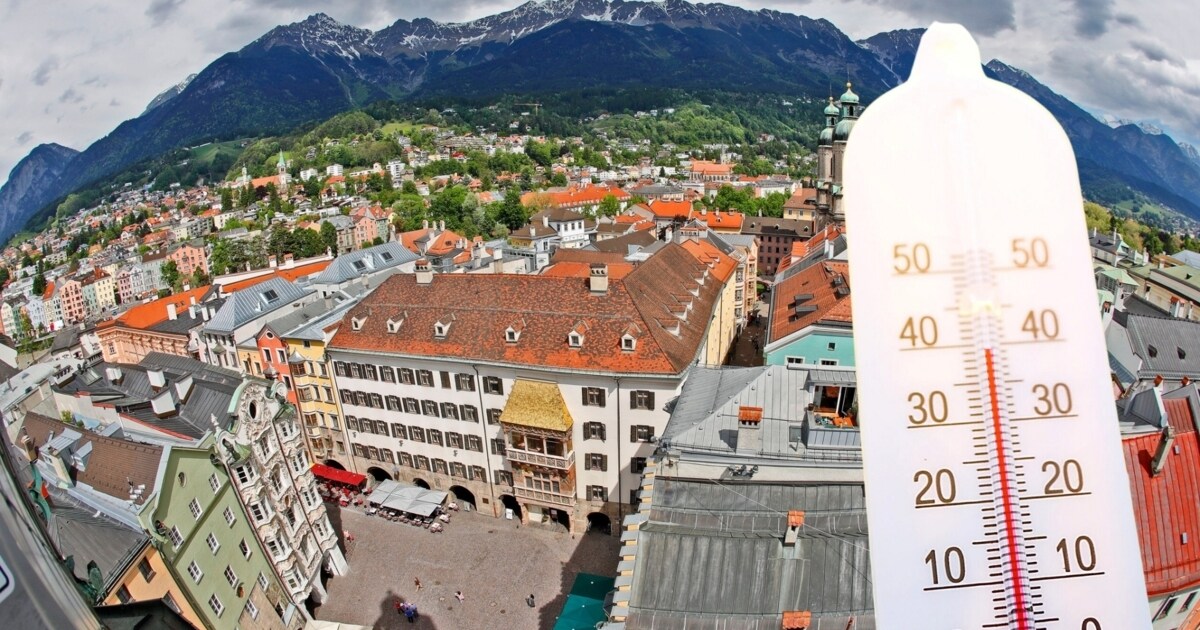 Bis zu 34 Grad - Schweißperlen statt Regen: Hitzewarnung für Tirol ...