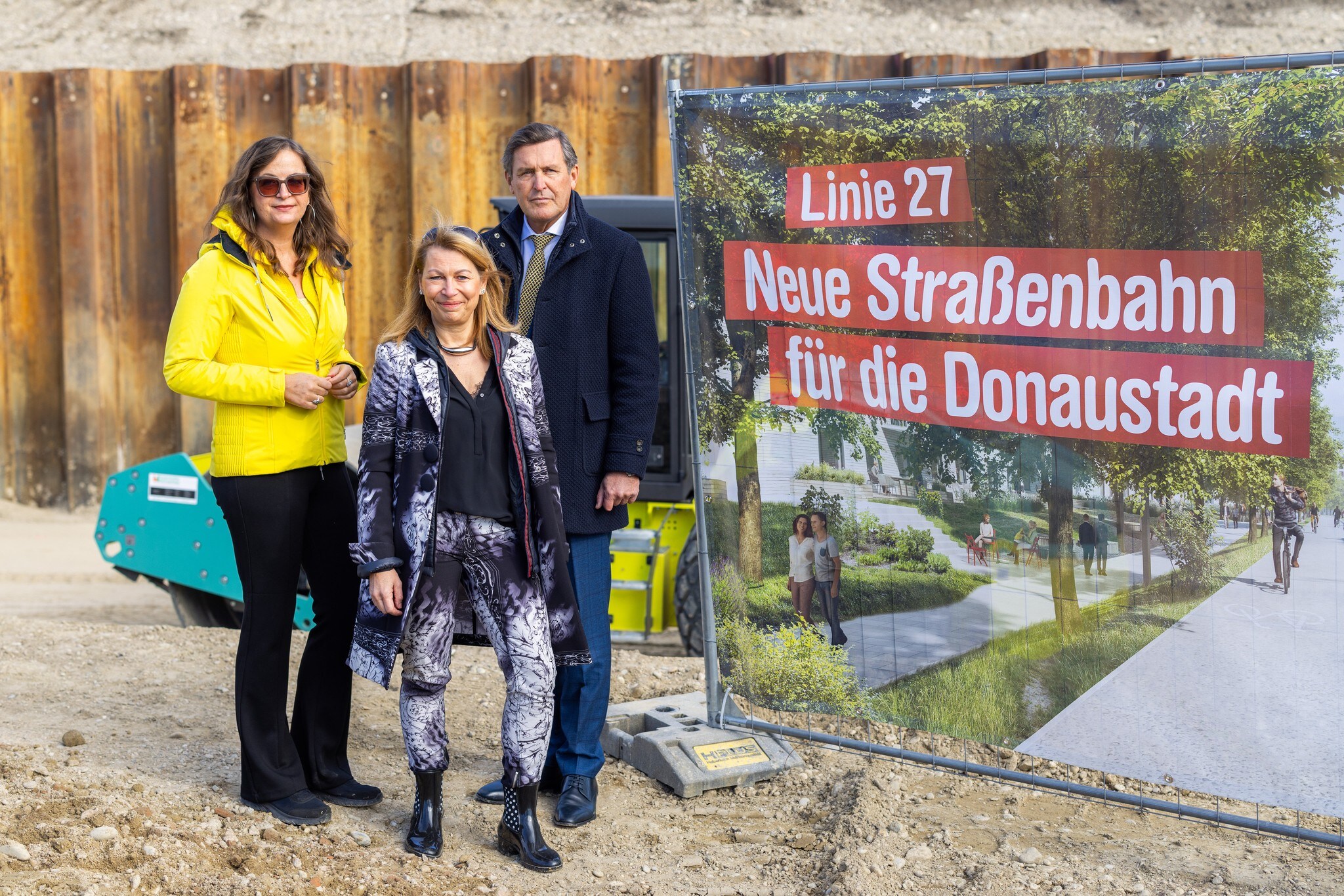 Bauarbeiten dauern an - Verzögert sich die neue Straßenbahnlinie 27 ...