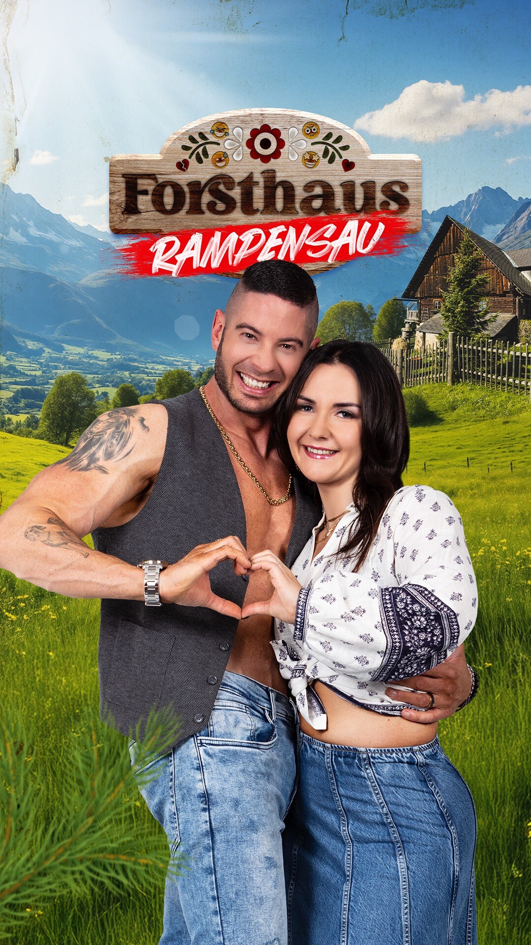 Ex-Verlobte auch dabei - Skandal-Bauer Lukas mit seiner Sandra im ...