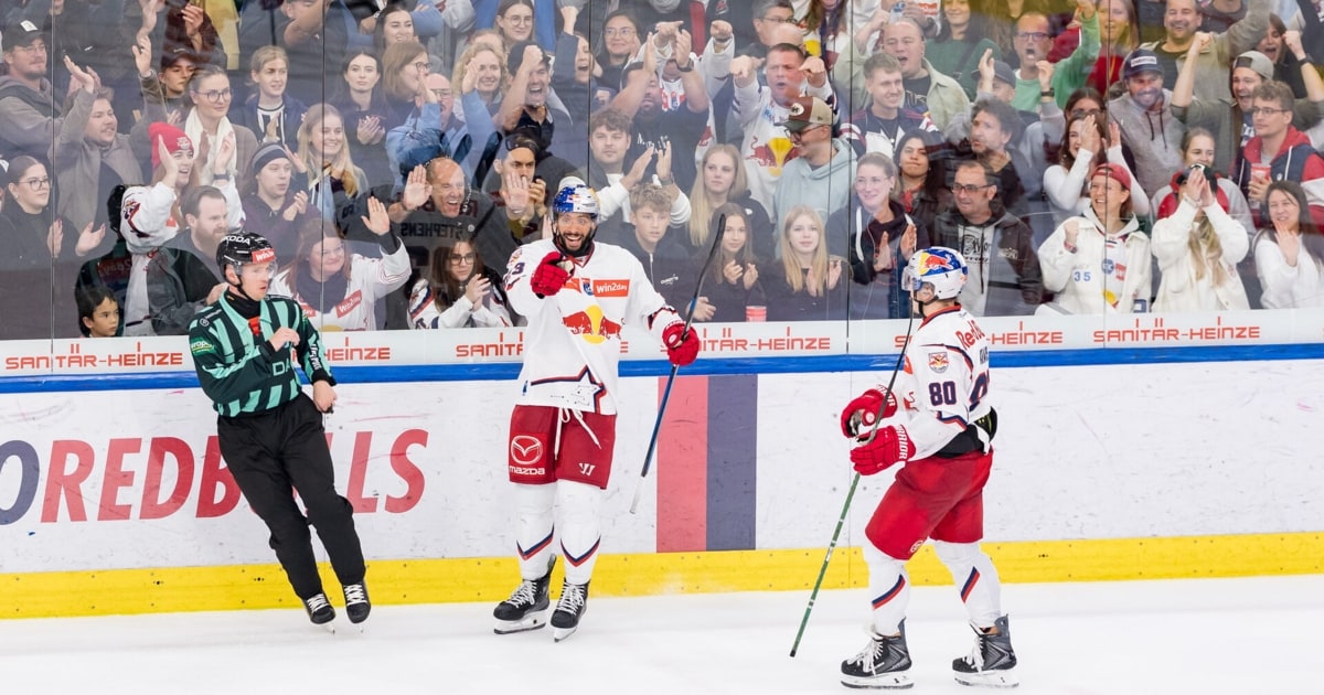 ICE Hockey League - Salzburg gewinnt Schlager gegen den KAC | krone.at