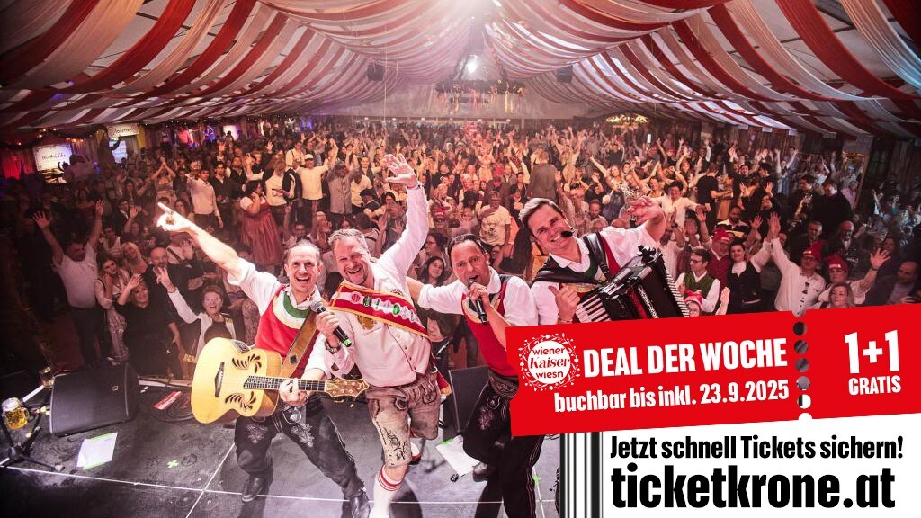 KRONEDEAL: 1+1 Gratis - Auf geht‘s zur Wiener Kaiser Wiesn! | krone.at