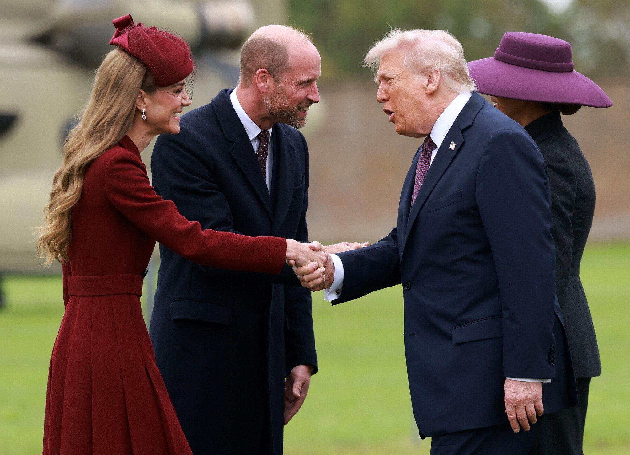 „Sie sind wunderschön“ - Donald Trump von Kate in Windsor Castle ...