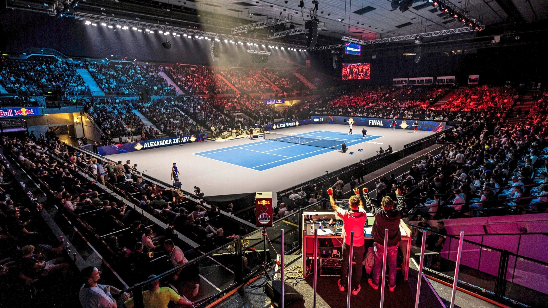 Red Bull BassLine - Ein Tennis-Fest der etwas anderen Art | krone.at